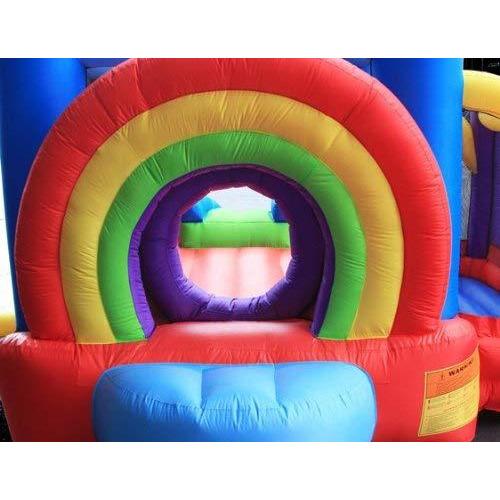 The most unique rainbow bounce house with ball kit – Backyard Marketplace